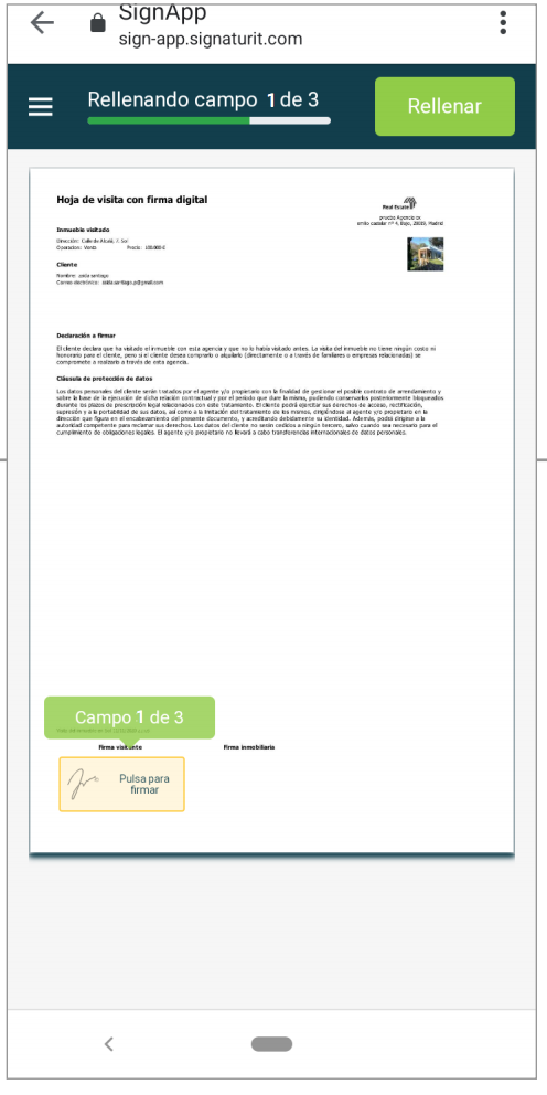 Hoja de visita digital – Ayuda de idealista/tools