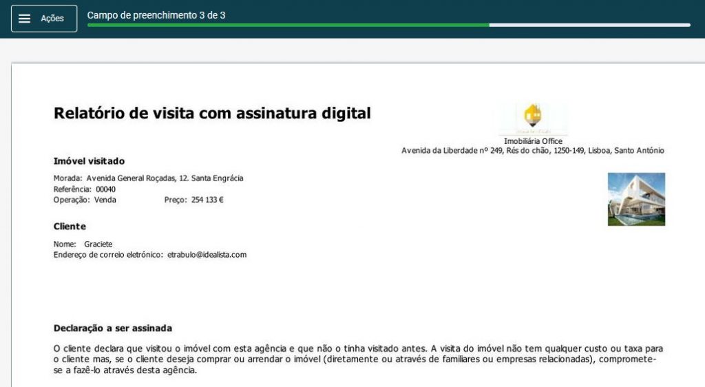 Relatório de visita digital – Apoio cliente idealita/tools – Encontra ...