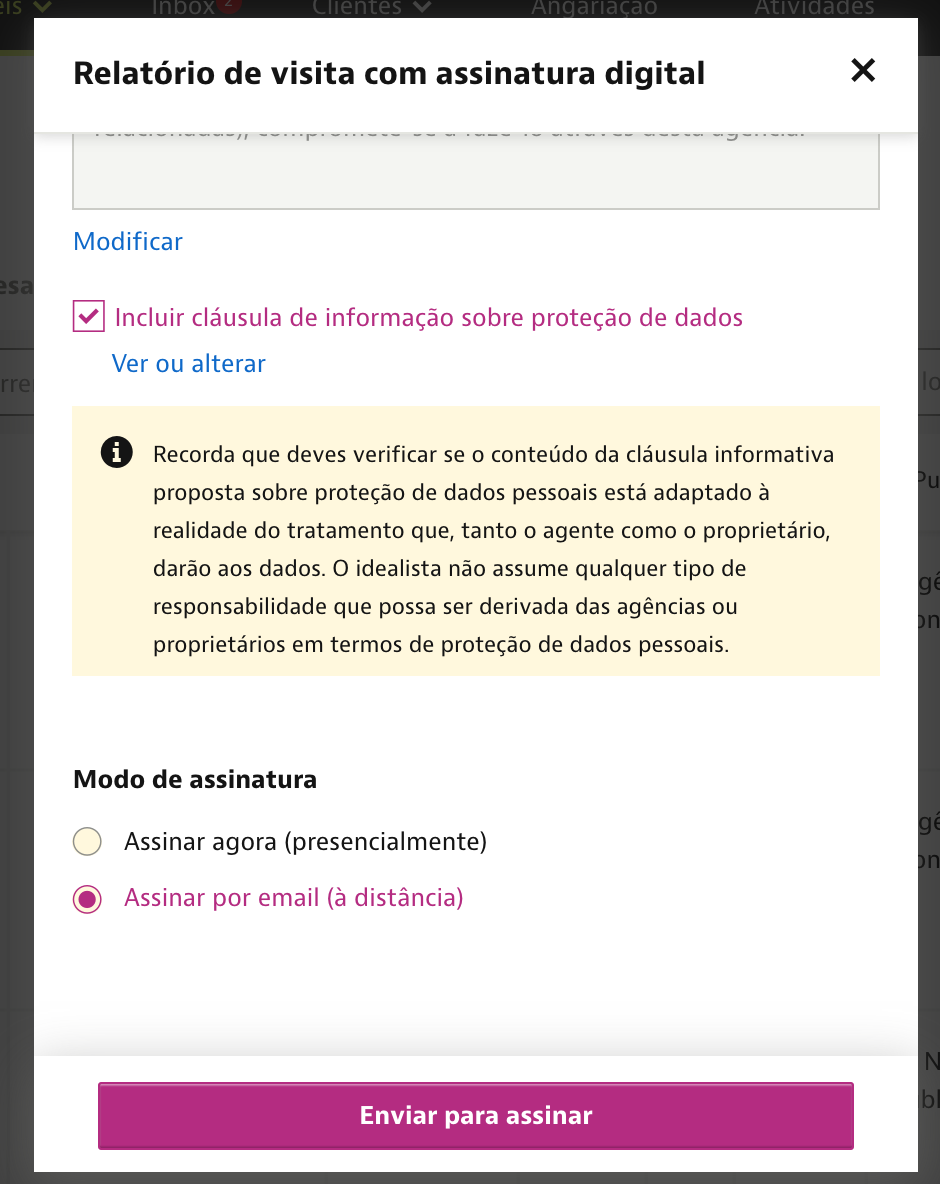 Relatório de visita digital – Apoio cliente idealita/tools – Encontra ...